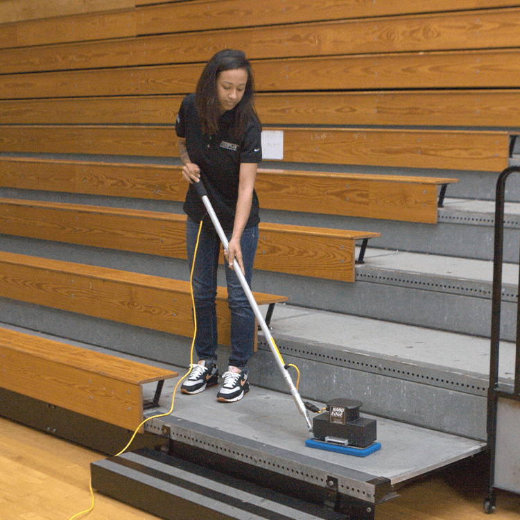 Tomcat Nano Floor Scrubber | Baseboards, Bathrooms, Stairs