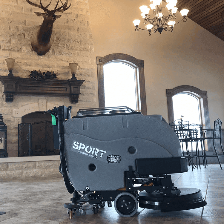 Tomcat Sport - Small Walk Behind Floor Scrubber