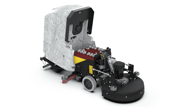 Tomcat MicroMini - Easy to Use Battery Floor Scrubber