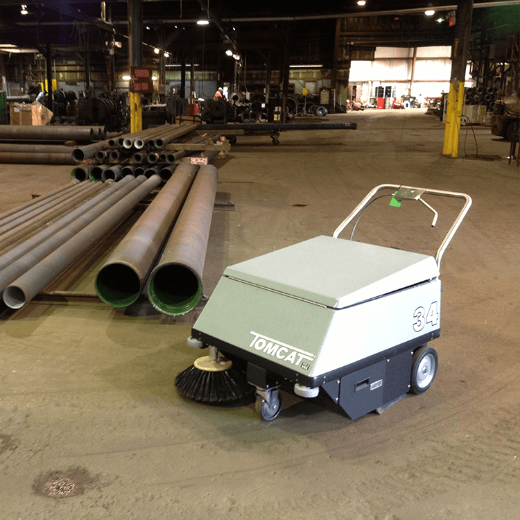 Tomcat GT - Battery Walk Behind Floor Sweeper