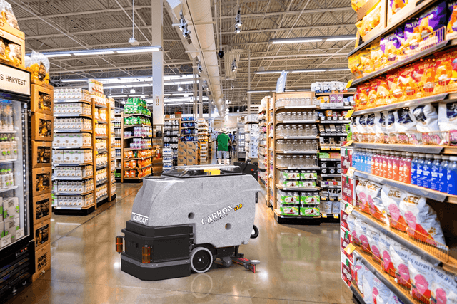 Tomcat Sport - Small Walk Behind Floor Scrubber