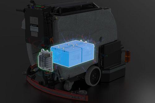 Tomcat Sport - Small Walk Behind Floor Scrubber