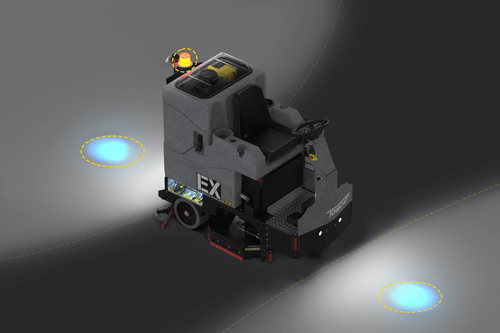 Tomcat Pro - Micro Rider Battery Floor Scrubber