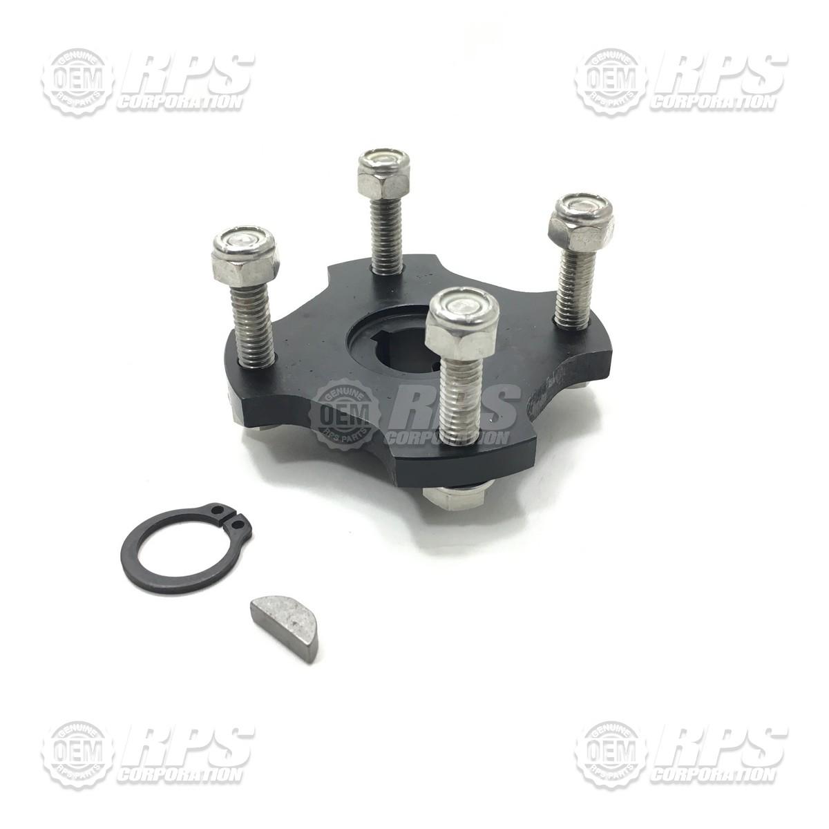 Tomcat 32-3002D Transaxle Hub Assembly w/ snap ring and key